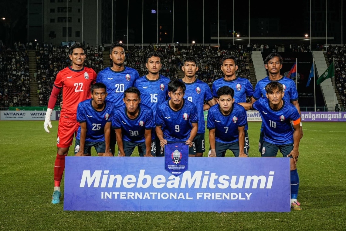 MinebeaMitsumi International Friendly Match Cambodia vs. Macau"
